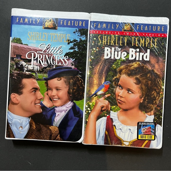 20th Century Studios | Media | Shirley Temple Newsealed Vhs 2th Century Fox Movie Collection ...